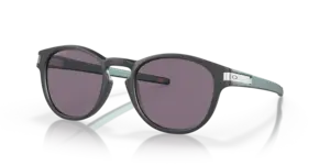 Oakley Latch Round Frame Sunglasses Matte Carbon