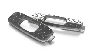 Oakley Oakley Batwolf® Icon Kit Chrome Diamond Plate