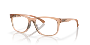 Oakley Leadline Eyeglasses Polished Transparent Sepia