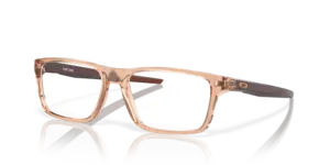 Oakley Oakley Port Bow Eyeglasses Polished Transparent Sepia