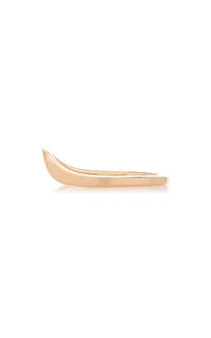 MARIE MAS Halo 18k Rose Gold Ring