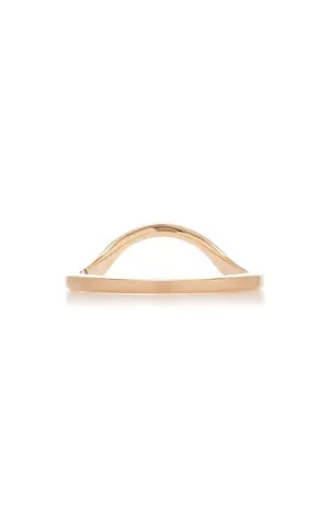 MARIE MAS Halo 18k Rose Gold Ring