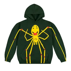 CACTUS PLANT FLEA MARKET Complexcon Smiiiiley Spider Legs Hoodie - Green