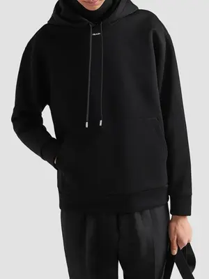 Prada Technical Cotton Hoodie