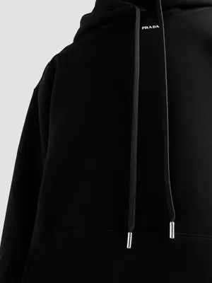 Prada Technical Cotton Hoodie