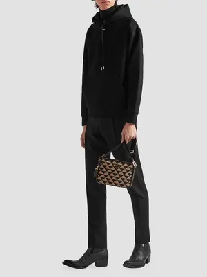 Prada Technical Cotton Hoodie