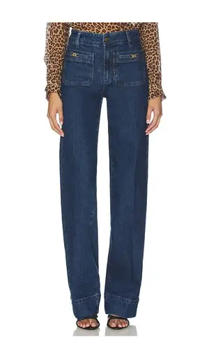 Paige Sasha Wide-leg Jeans - Enfield