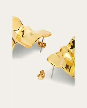 Alexis Bittar Crumpled Post Earrings