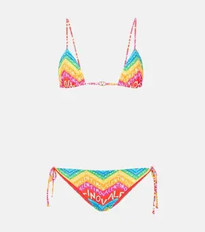 Valentino Garavani Chevron Bikini - Multicoloured