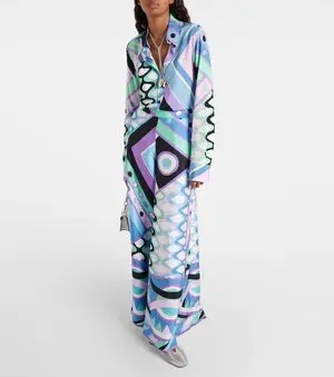 Emilio Pucci Vivara Printed Shirt - Multicoloured