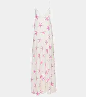 Valentino Garavani Printed Silk Gown