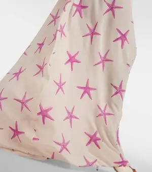 Valentino Garavani Printed Silk Gown