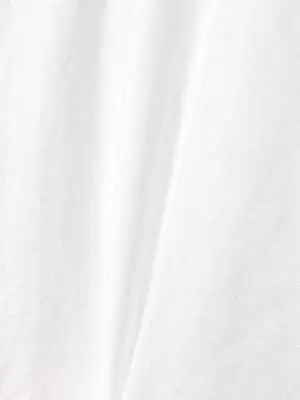 JAMES PERSE Tie-detailed Linen Midi Dress