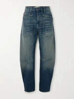 NILI LOTAN Shon Boyfriend Jeans - Blue
