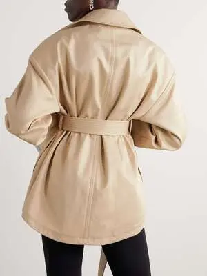Wardrobe.NYC Belted Cotton-drill Parka