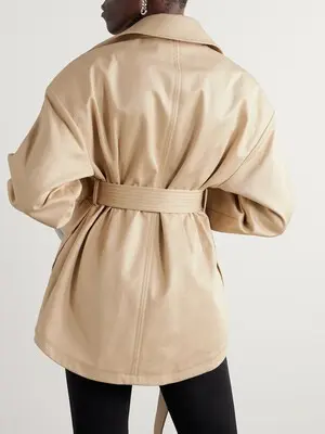 Wardrobe.NYC Belted Cotton-drill Parka