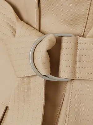 Wardrobe.NYC Belted Cotton-drill Parka
