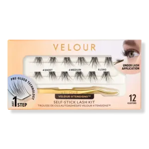 VELOUR Xtensions Self-stick Everyday Natural Lash Kit - One-color