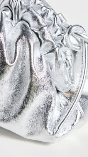 MANSUR GAVRIEL Mini Cloud Clutch - Silver