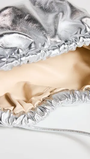 MANSUR GAVRIEL Mini Cloud Clutch - Silver