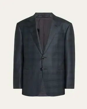 Giorgio Armani Soft Wool-cashmere Sport Coat