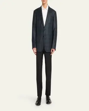 Giorgio Armani Soft Wool-cashmere Sport Coat