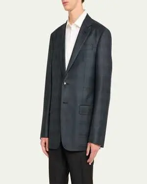 Giorgio Armani Soft Wool-cashmere Sport Coat