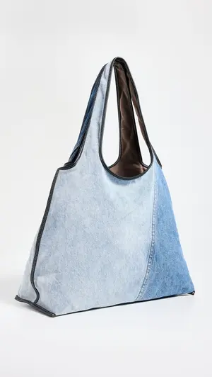 3.1 Phillip Lim Denim Market Tote - Indigo
