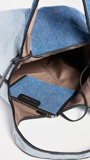 3.1 Phillip Lim Denim Market Tote - Indigo