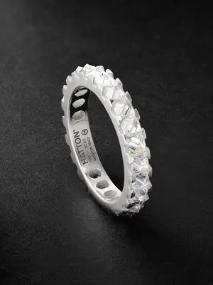 MAD Hatton Labs Spike Eternity Ring - Silver