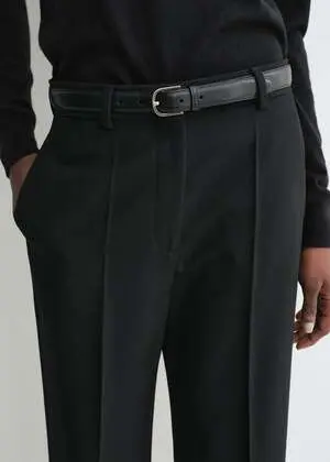 TOTEME Cropped Straight Trousers