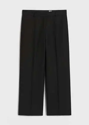 TOTEME Cropped Straight Trousers