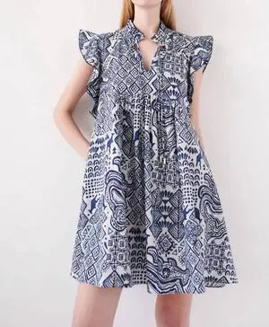 Chufy Chufy Addi Mini Dress - Grey