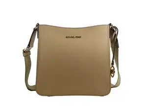 Michael Kors Michael Kors Jet Set Small Messenger Crossbody Bag - Beige