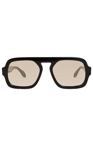 ELISA JOHNSON Jane Sunglasses - Gloss Black