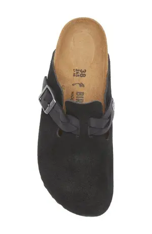 BIRKENSTOCK Boston Braid Clog - Black