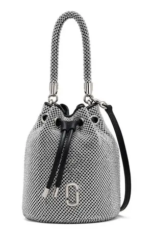 Marc Jacobs Mini Rhinestone Bucket Bag - Crystals