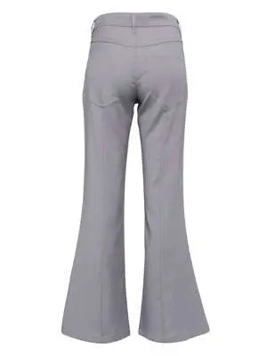 Marni Mid-rise Flared Wool Pants