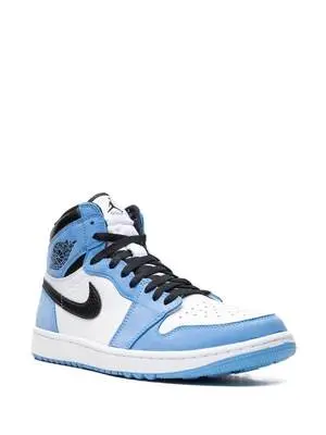 JORDAN Air 1 High Golf University Sneakers - Blue