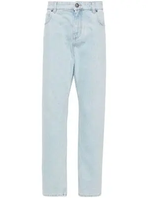 Balmain Mid-rise Straight Jeans
