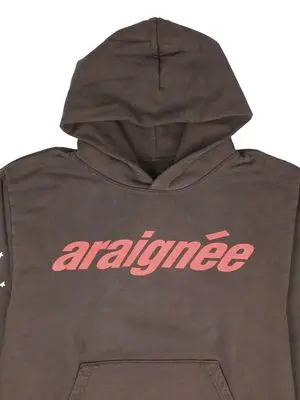SP5DER Araignee Cotton Hoodie - Brown