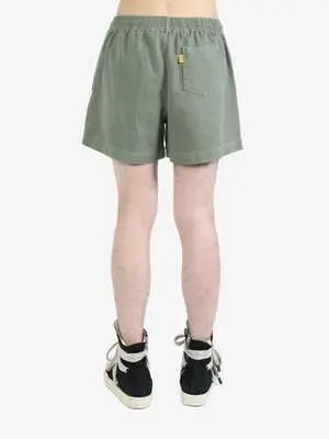 GALLERY DEPT. Logo Print Cotton Shorts