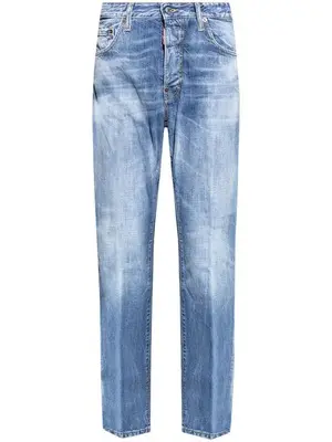 Dsquared2 Logo-patch Cotton Jeans