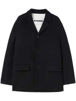 JIL SANDER Deconstructed Wool Jacket
