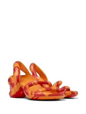 Camper Kobarah 76mm Sandals - Orange