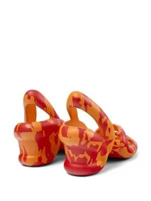 Camper Kobarah 76mm Sandals - Orange