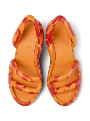 Camper Kobarah 76mm Sandals - Orange