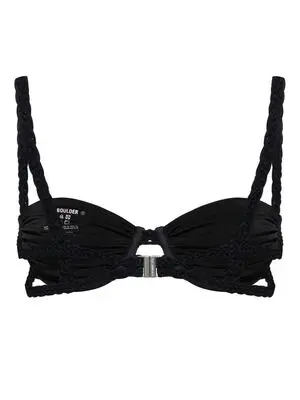 ISA BOULDER Braided Straps Bikini Top