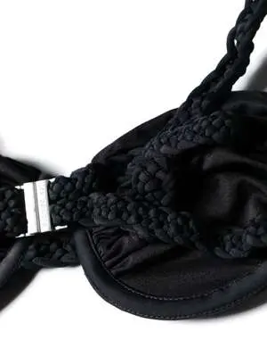 ISA BOULDER Braided Straps Bikini Top
