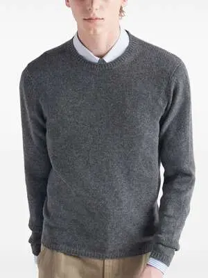Prada Long-sleeve Cashmere Jumper - Grey